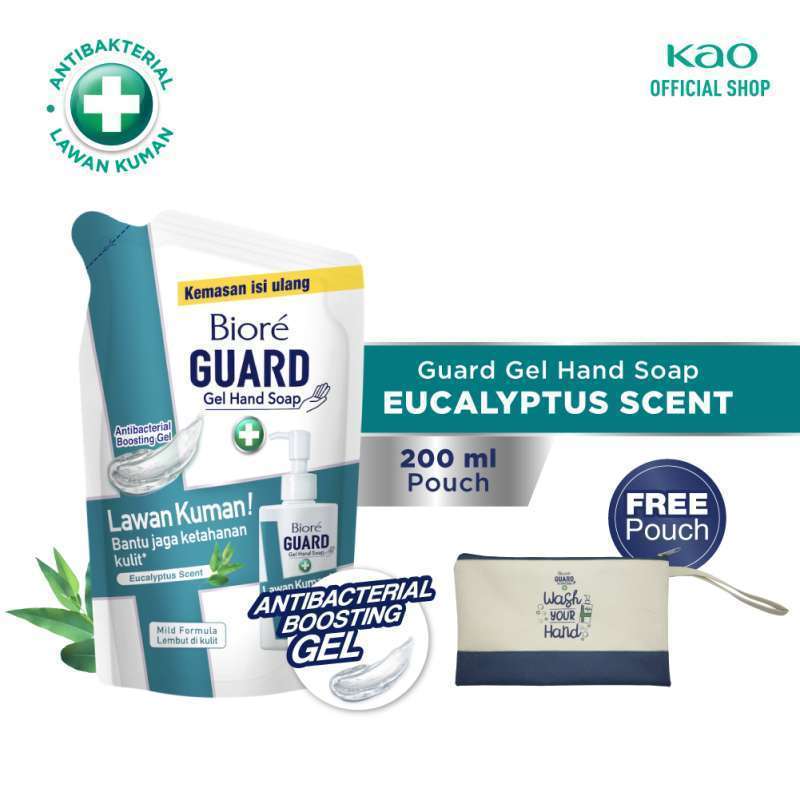 Jual Biore Guard Sabun Cuci Tangan Anti Bakteri Gel Pouch Sabun Tangan ...