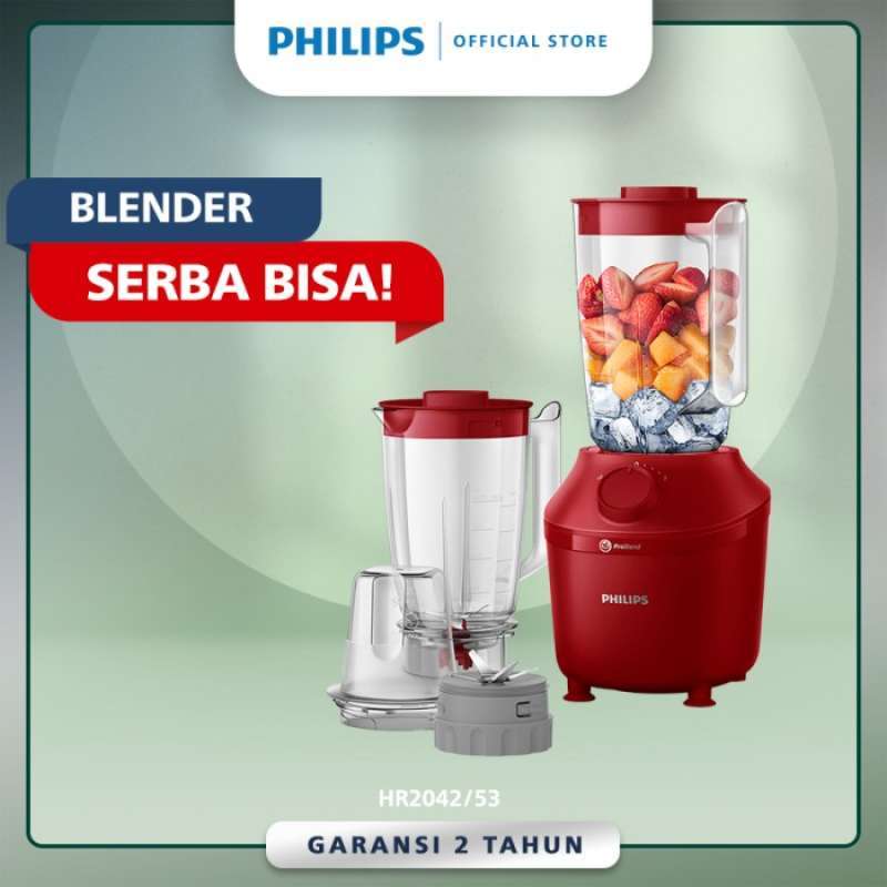 Jual Philips Blender 3000 Series HR2042/53 - Kapasitas 1L di Seller ...