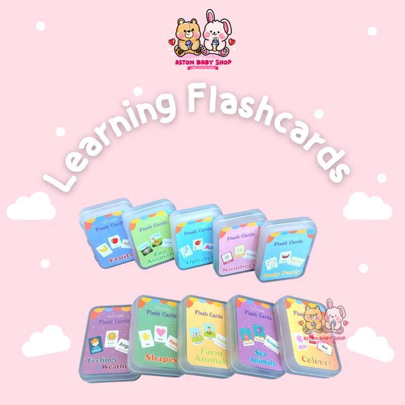 Jual Mainan Flashcard Kids Learning Flashcard Kartu Pintar Anak Mainan ...