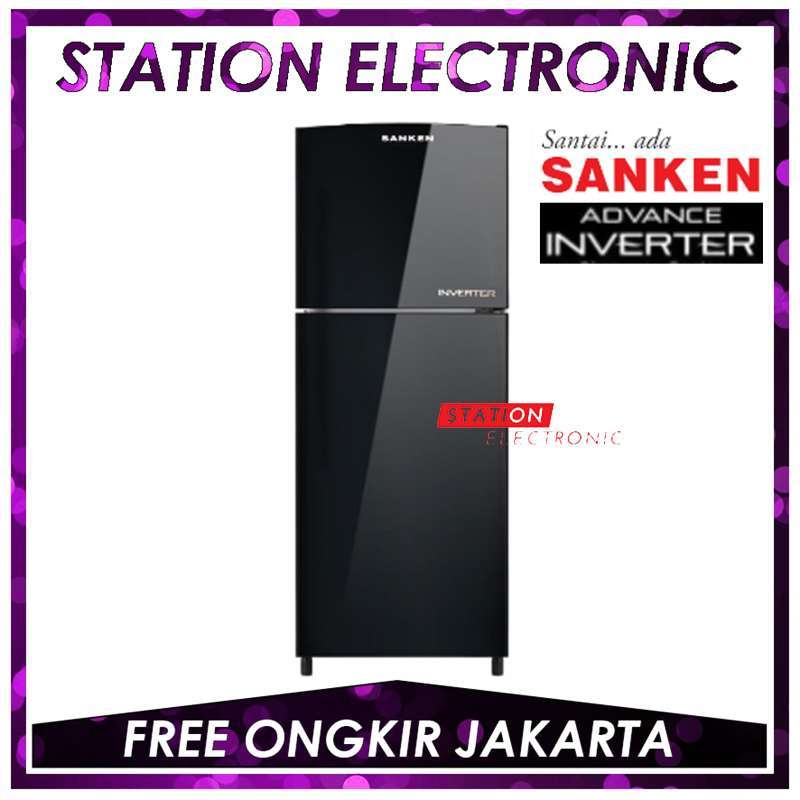Jual Kulkas Inverter 2 Pintu Sanken Sk-g250v-bk Sk-g250 230l Di Seller ...