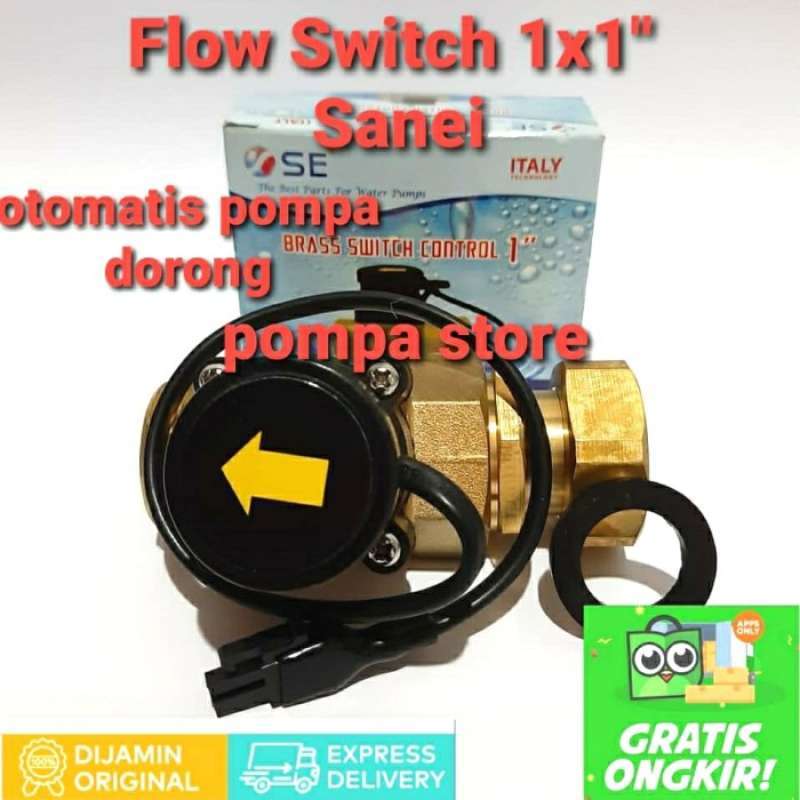 Promo Flow Switch Otomatis Pompa Dorong Booster Sanei 1 X 1 - Multicolor Diskon 33% di Seller ...