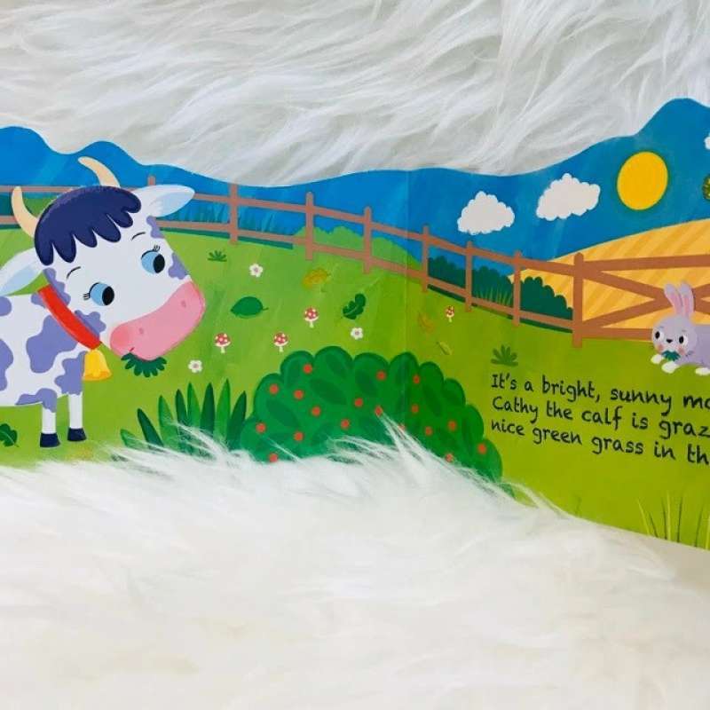Jual Buku Anak Cathy The Calf Petualangan Sapi Lucu Boardbook Impor ...