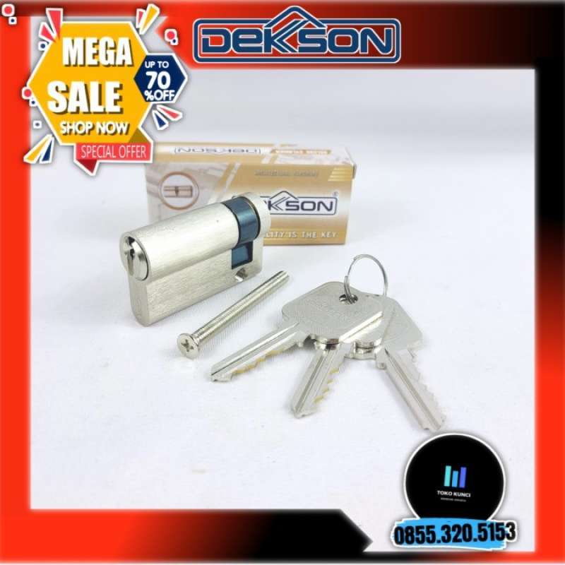 Promo Cylinder Dekkson Hc Dl 50Mm Kunci Pintu 1 Sisi /Silinder Pintu ...