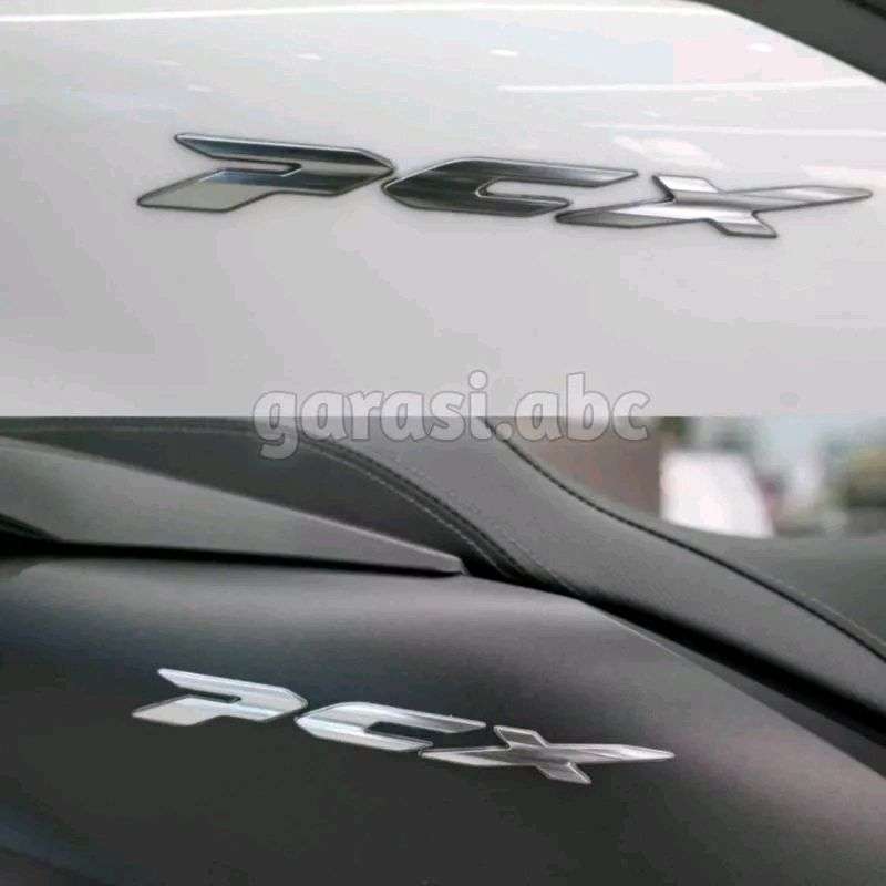 Jual Stiker Emblem Badge Body PCX Timbul 3D Sticker Tulisan Logo ...