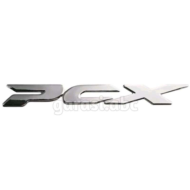 Jual Stiker Emblem Badge Body PCX Timbul 3D Sticker Tulisan Logo ...