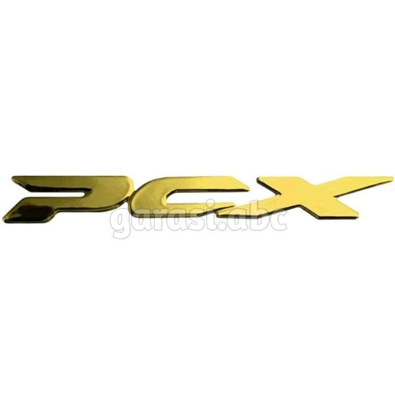 Jual Stiker Emblem Badge Body PCX Timbul 3D Sticker Tulisan Logo ...