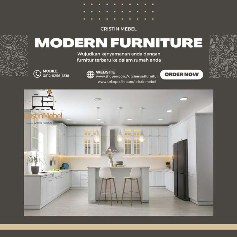 Jual Kitchen Set Minimalis Modern Multiplex Custom - Hpl Taco - Rak ...