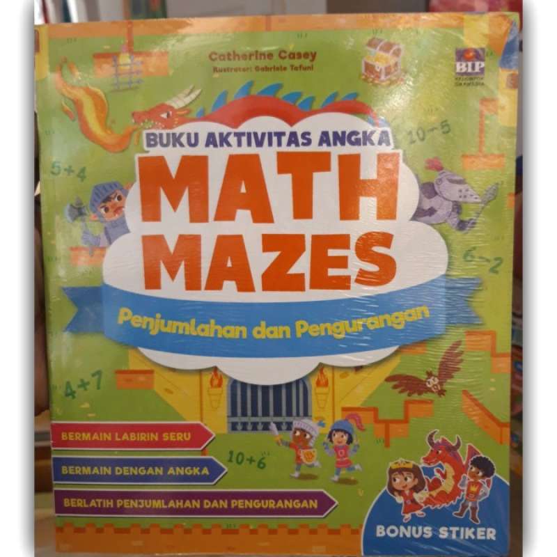 Promo Buku Aktivitas Angka Math Mazes Penjumlahan Dan Pembagian Diskon ...
