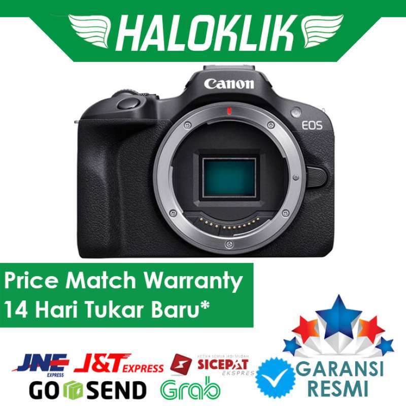 Promo Canon Eos R100 Body Only Mirrorless Camera Black Diskon 11% Di ...