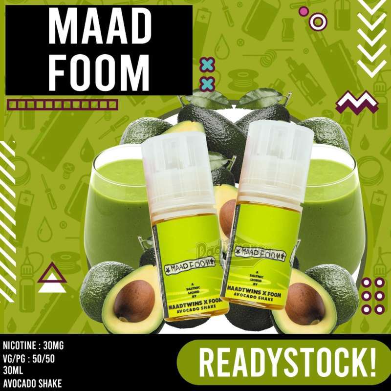 Jual Liquid Foom Avocado Shake Salt 30ml Di Seller Gudang Vapor Jakarta ...