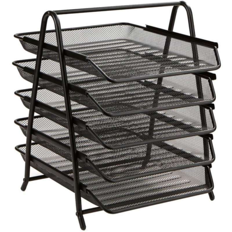 Jual dokumen tray 5 tingkat / document tray / rak dokumen / dokumen ...