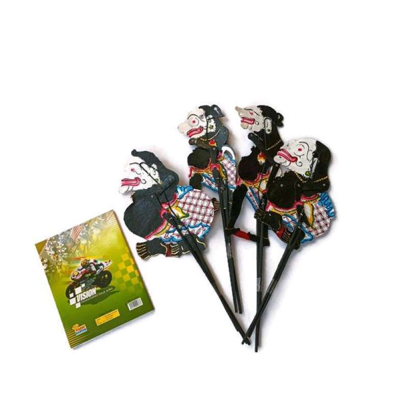 Jual Wayang Kulit Asli Punakawan Size Kecil Semar Petruk Gareng Bagong ...