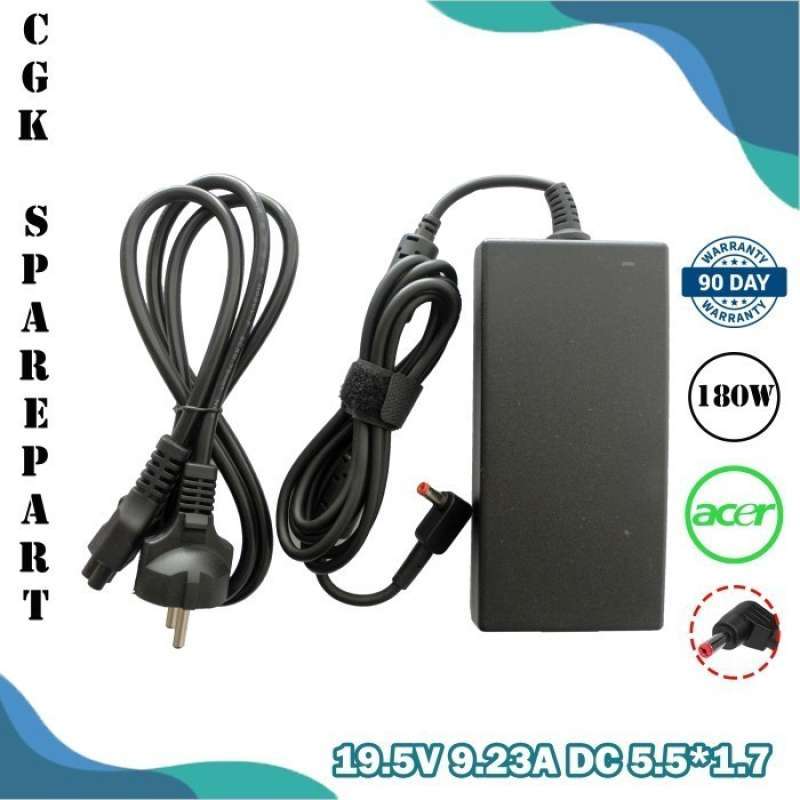 Jual Adaptor Charger 19.5V 9.23A for H317-51-78H7 A717-71 A717-71G series di Seller Indah ...
