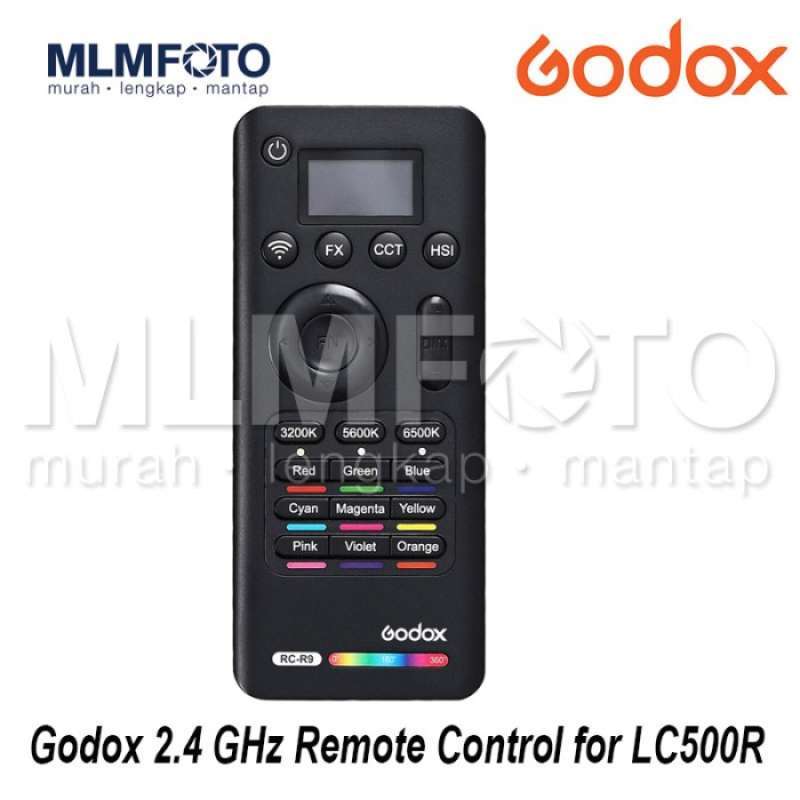 Promo Godox Rc-R9 Remote Control For Led Light Stick Diskon 23% di ...