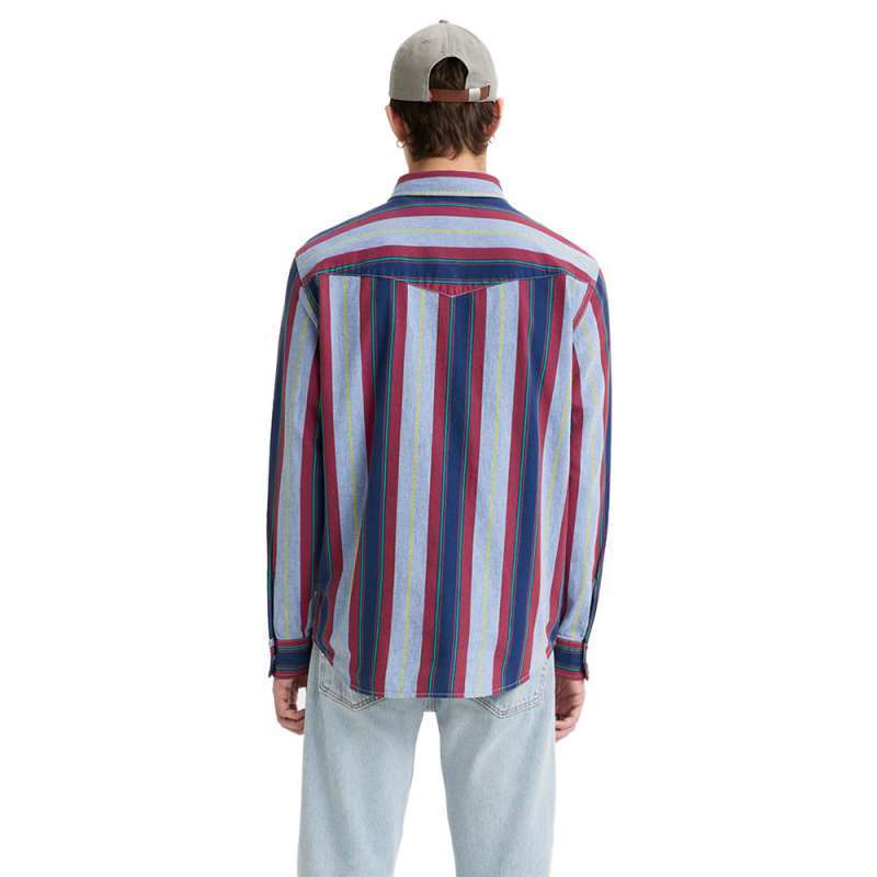 Promo Levi's® Men's Relaxed Fit Western Shirt (a1919-0027) - S Diskon ...