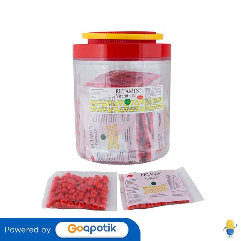 Jual BETAMIN VITAMIN B1 100 TABLET TOPLES 20 SACHET di Seller Apotek ...