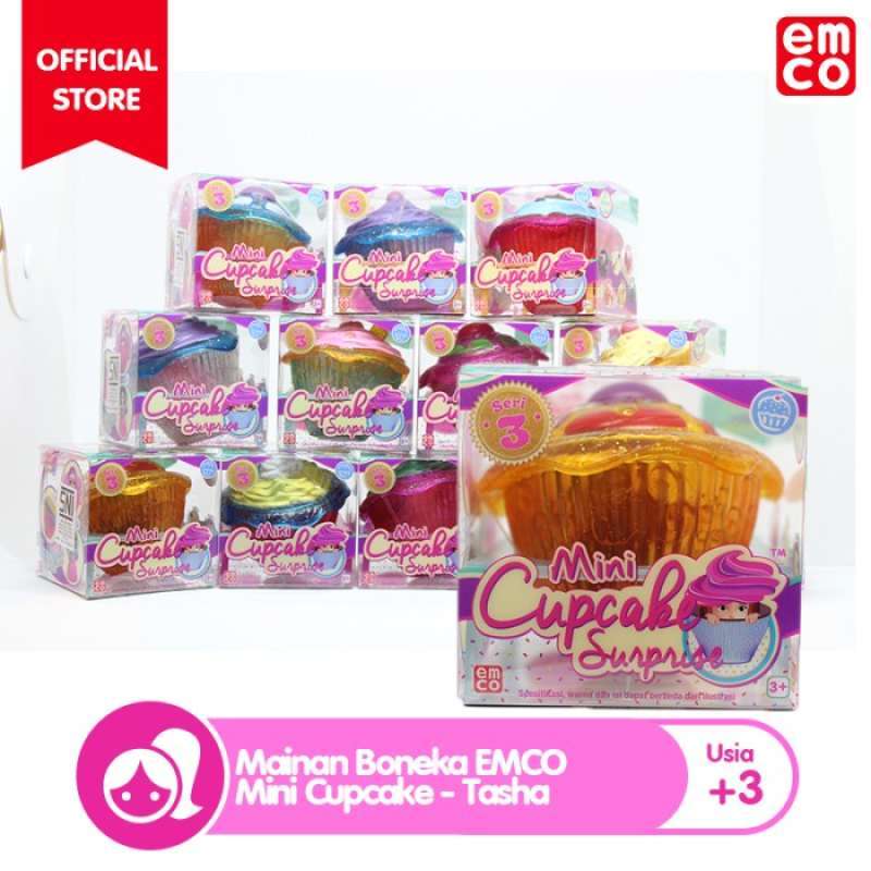 Jual Mainan Boneka EMCO Mini Cupcake (VARIAN Random-Defect) di Seller ...