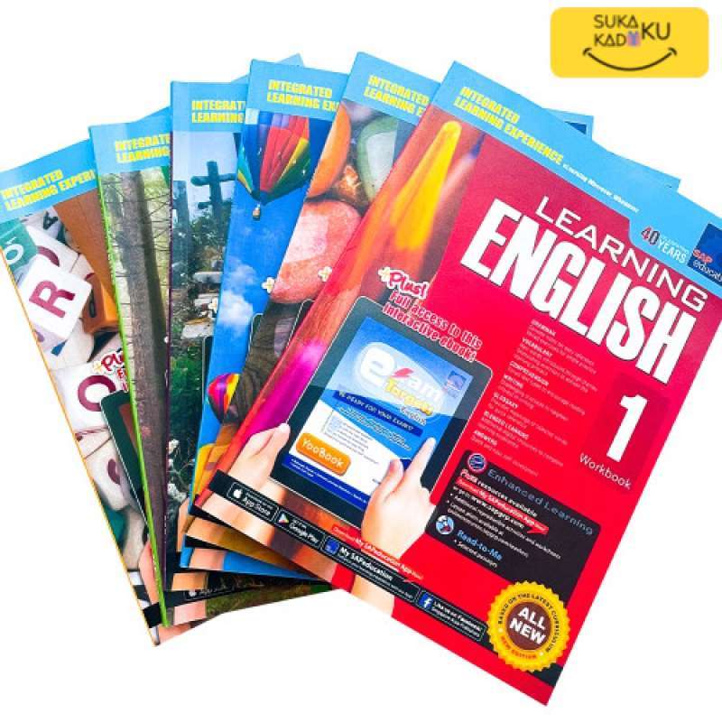 Jual Sap Education Learning English Book Set 1 2 3 4 5 6 Workbook ...