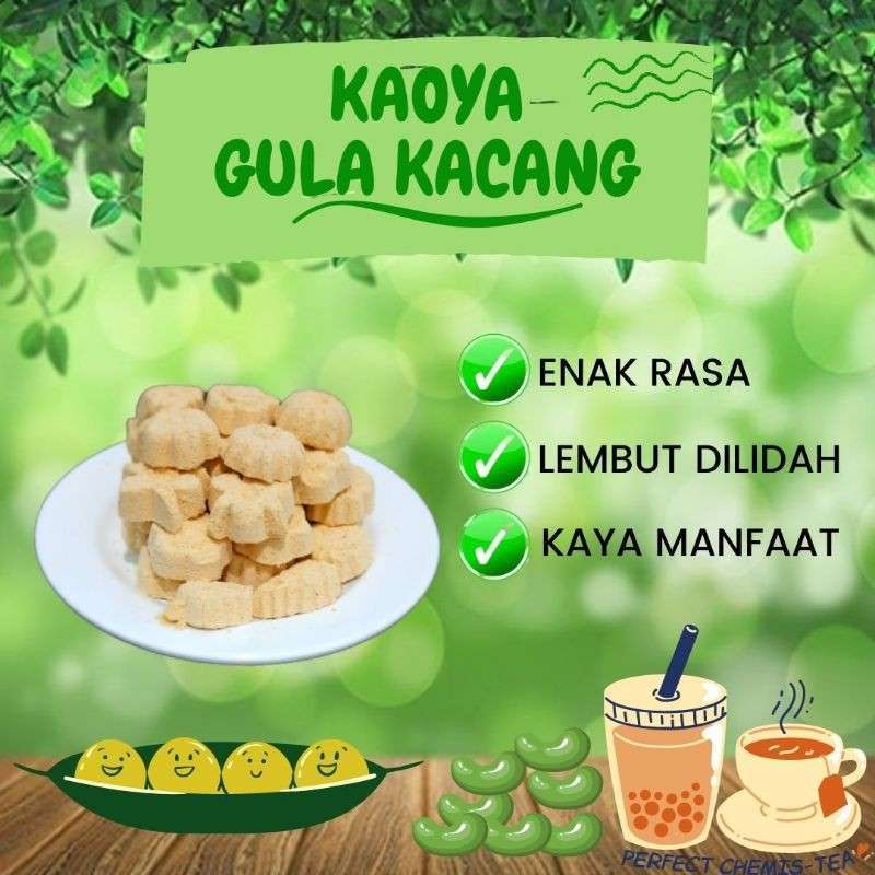 Jual Kue Kaoya Kacang Hijau khas Paciran Lamongan enak 250 gram di ...