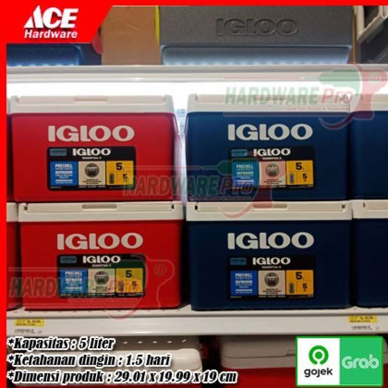 Promo Cooler Box 5 Ltr Ice Box Cool Box Tempat Es Igloo Original Ace ...