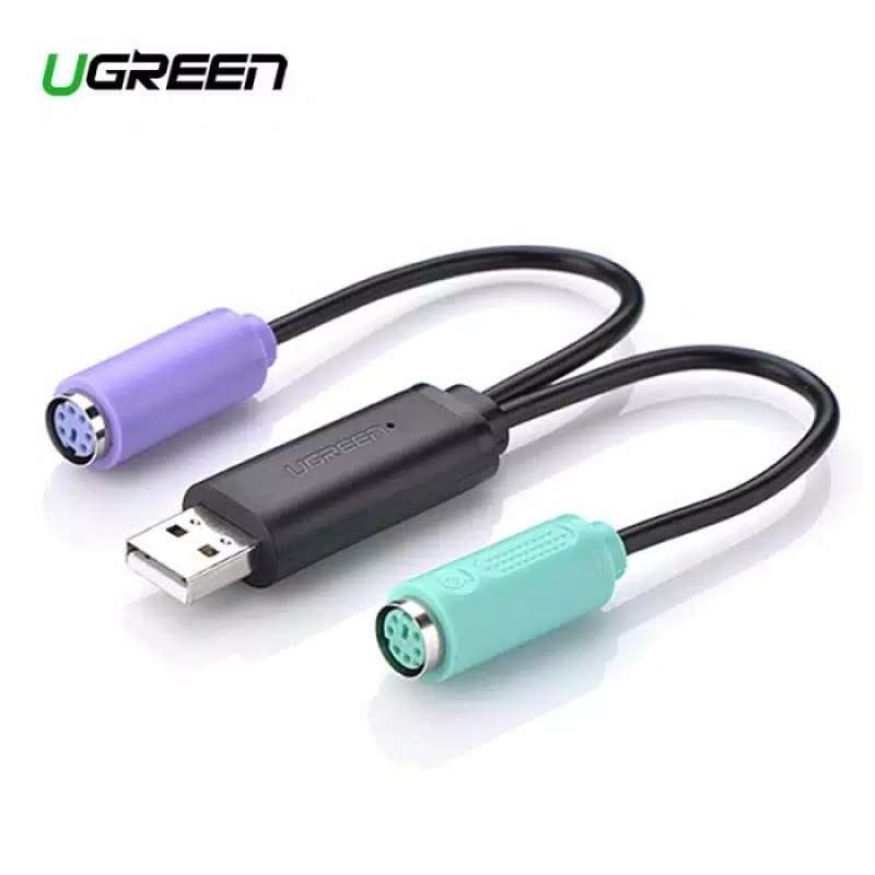Promo Ugreen USB to PS2 Adapter Male to Female-20219 Diskon 23% di ...