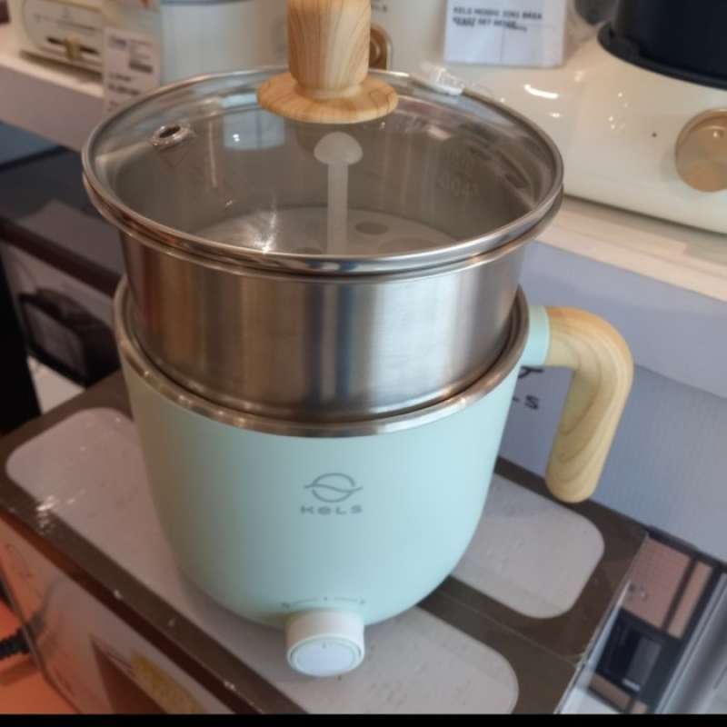 Promo Multi Cooker Kels 1,2 Liter - Hijau Mint Diskon 23% di Seller ...