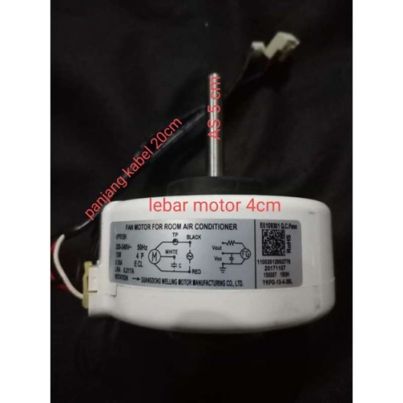 Promo Motor Indoor Ac Midea 1/2 Pk Rpg13h 13w Diskon 29% Di Seller ...