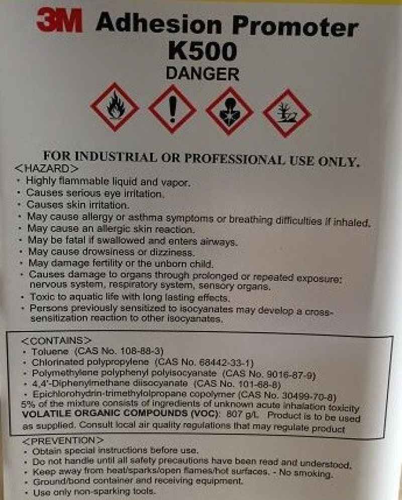 Promo 3m k500 adhesion promoter lem stiker, lem double tape, sealer ...