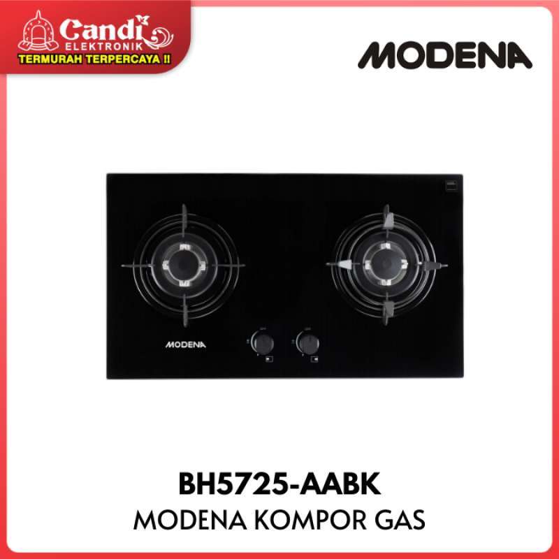 Jual Modena Kompor Gas Tanam 2 Tungku Bh5725-aabk Di Seller Candi ...