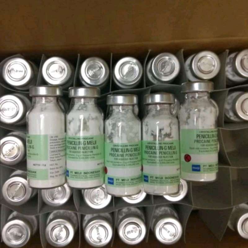 Jual Penicillin-g Penicilin Meiji Injeksi Per Vial Di Seller Apotek ...