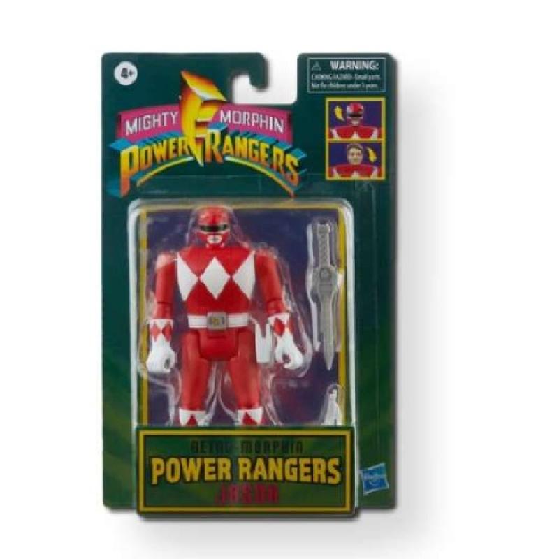 Jual Power Rangers Retro Morphin Red Ranger Jason Auto Morphin Classic ...