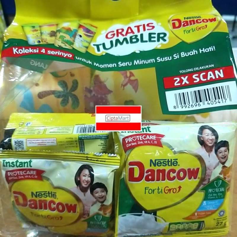 Jual Nestle Dancow Instant Sachet Fortigro 20 X 27Gr Bonus Tumbler di Seller Darkness - Duri ...