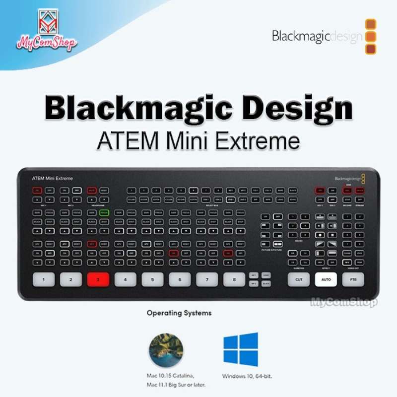 Jual BLACKMAGIC DESIGN ATEM MINI EXTREME di Seller Mycomshop - Sunter ...