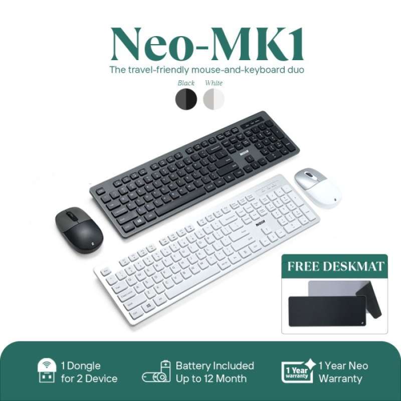 Jual Neo Mk1 Wireless Combo Keyboard & Mouse di Seller Tunnel store ...