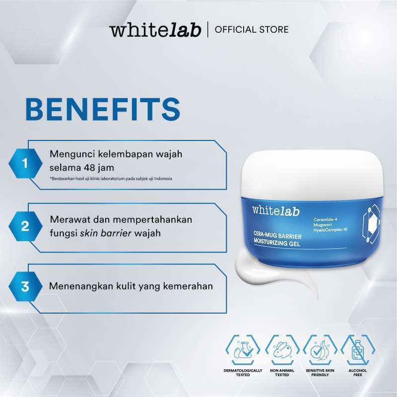 Promo [buy 1 Get 1] Ceramug Barrier Moisturizing Gel 40 G Free Everfit ...