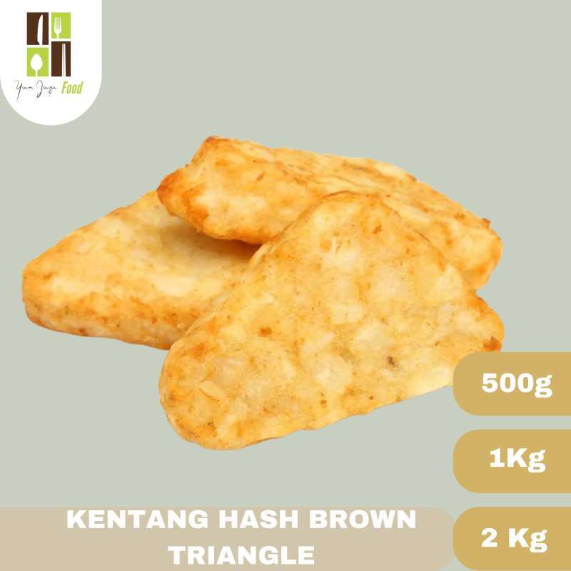 Jual LambWeston Kentang Hash Browns Triangle / Hashbrown Segitiga / Frozen/ Bersih Re-pack [2kg ...