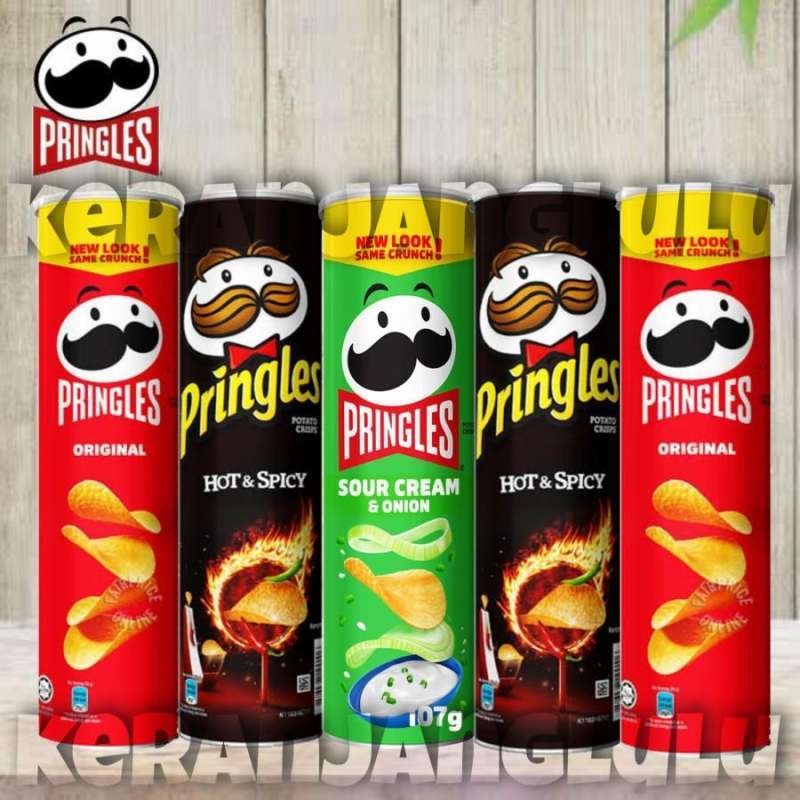 Jual Pringles/Keripik Kentang/Potato Chips/Pringles 107 gr - SOUR CRM ...
