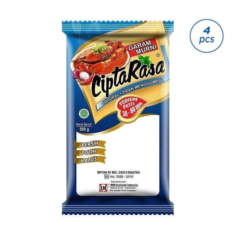 Jual Cipta Rasa Garam [500 G/4 Pcs] Di Seller Sinar Berkah - Gudang ...