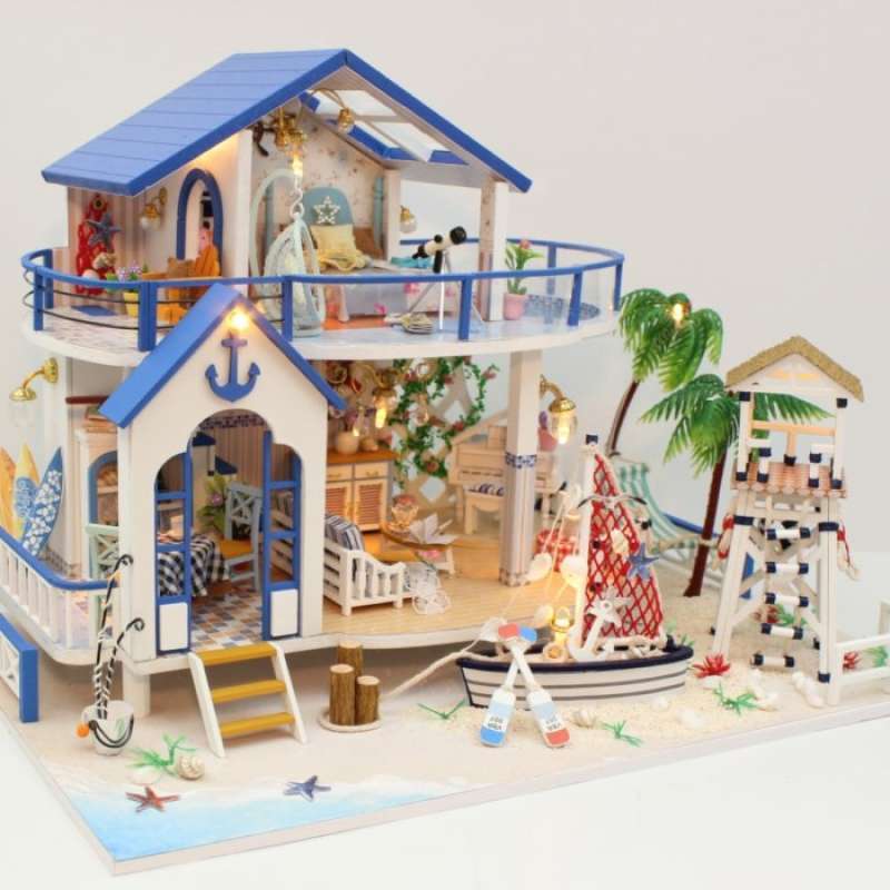 Jual Miniature Diy Dollhouse The Legend Of Blue Sea/miniatur Rumah ...