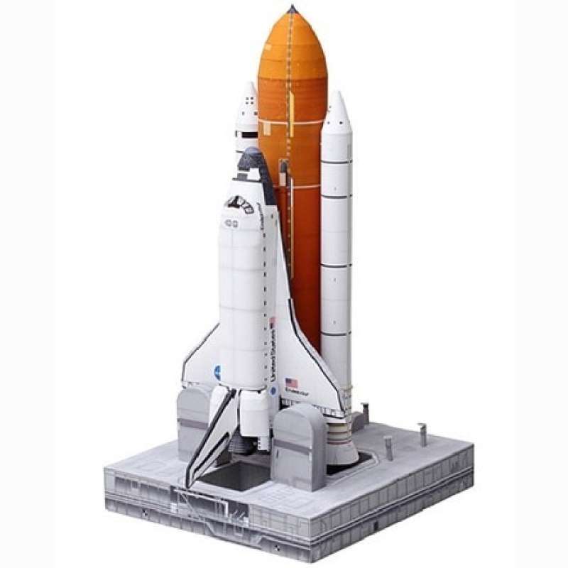 Jual DIY Papercraft Luar Angkasa Shuttle, Fuel Tank, Rocket (Realistic ...