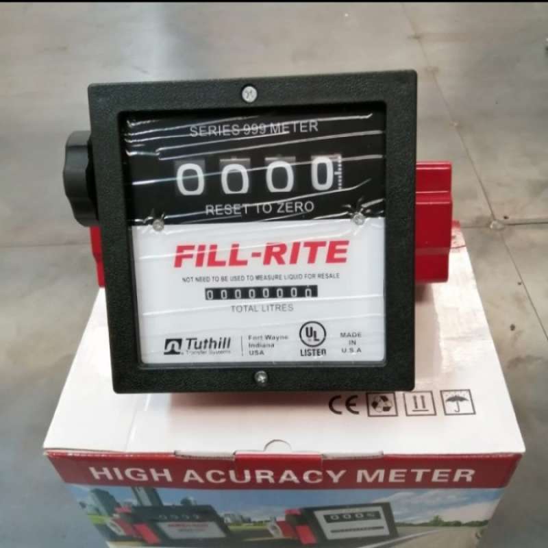 Promo Flow Meter Analog 4digit Fill Rite 1inch Diskon 33% Di Seller ...
