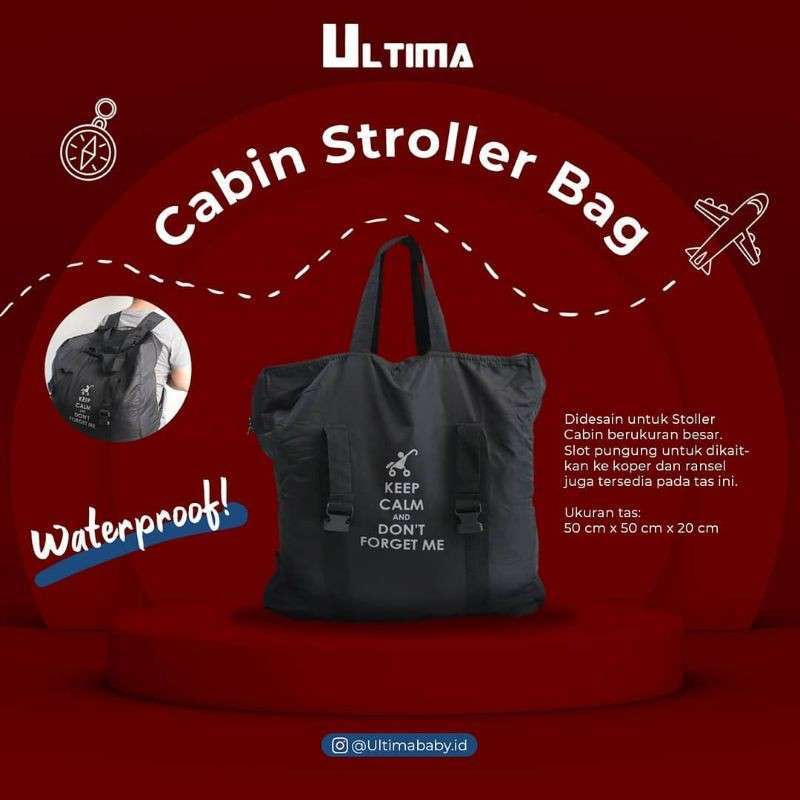 Jual Ultima Travel Backpack Untuk Cabin Stroller / Tas Ransel Stroller ...