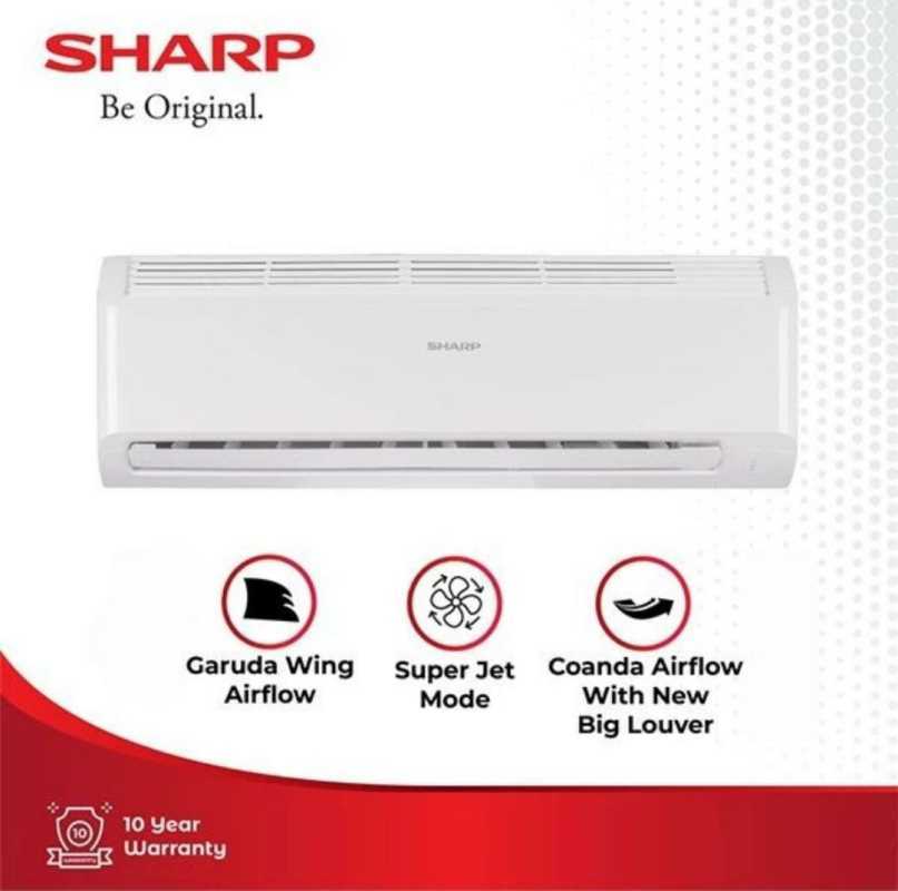 Jual AC SHARP 1 PK INDONESIA ANTI KARAT AH-A9BEY / 9BEY - UNIT ONLY di ...