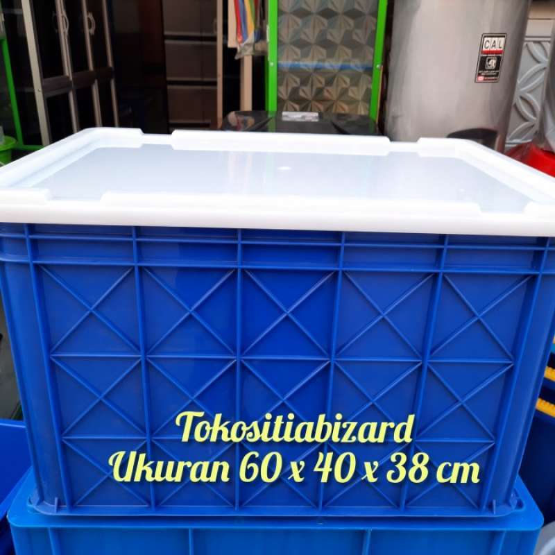 Promo Container Box Plastik Industri + Tutup 9920p Diskon 23% Di Seller ...