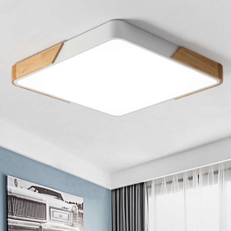 Jual Lampu Led Plafon Atap Dekorasi Rumah Putih Cool White Modern Di ...