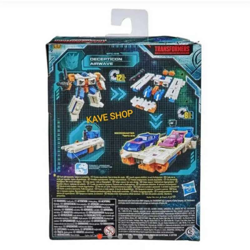 Promo Transformers HASBRO Siege WFC : Decepticon Airwave Diskon 29% di ...