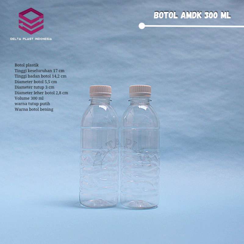 Promo Botol Plastik 300ml Pet / Botol Jus / Botol Minum 300ml Diskon 5% Di Seller Pt Elpatra ...