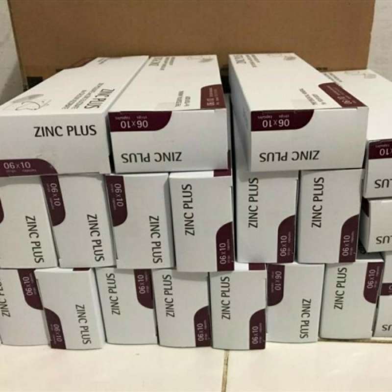 Promo zinc plus box 60 kapsul Diskon 23% di Seller Tunica Store ...