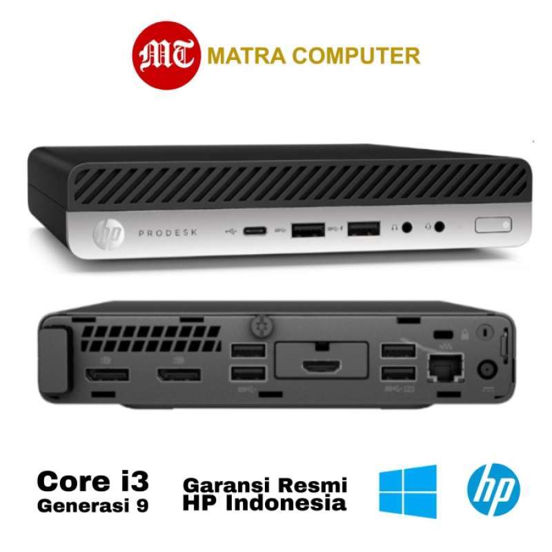 Promo Komputer mini PC core i3 gen9 600 G5 dekstop mini NEW garansi ...
