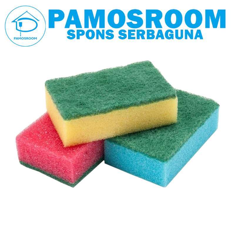Jual Pamosroom Spons Busa Cuci Piring Sabut Cuci Piring Sponge Busa ...